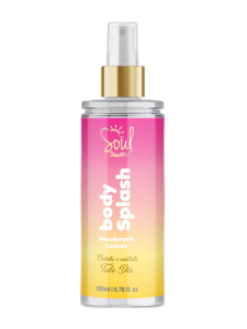 Body Splash – Carinho e Cuidado Todo Dia – 200ml – Soul Brazil Cosmeticos